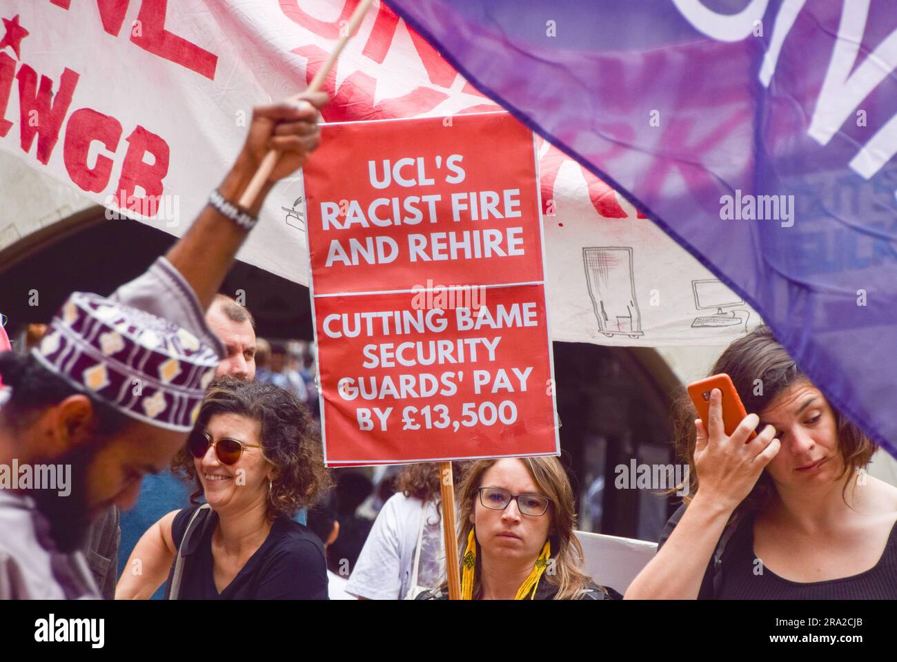 London, England, UK. 30th June, 2023. IWGB (Independent Workers Union ...
