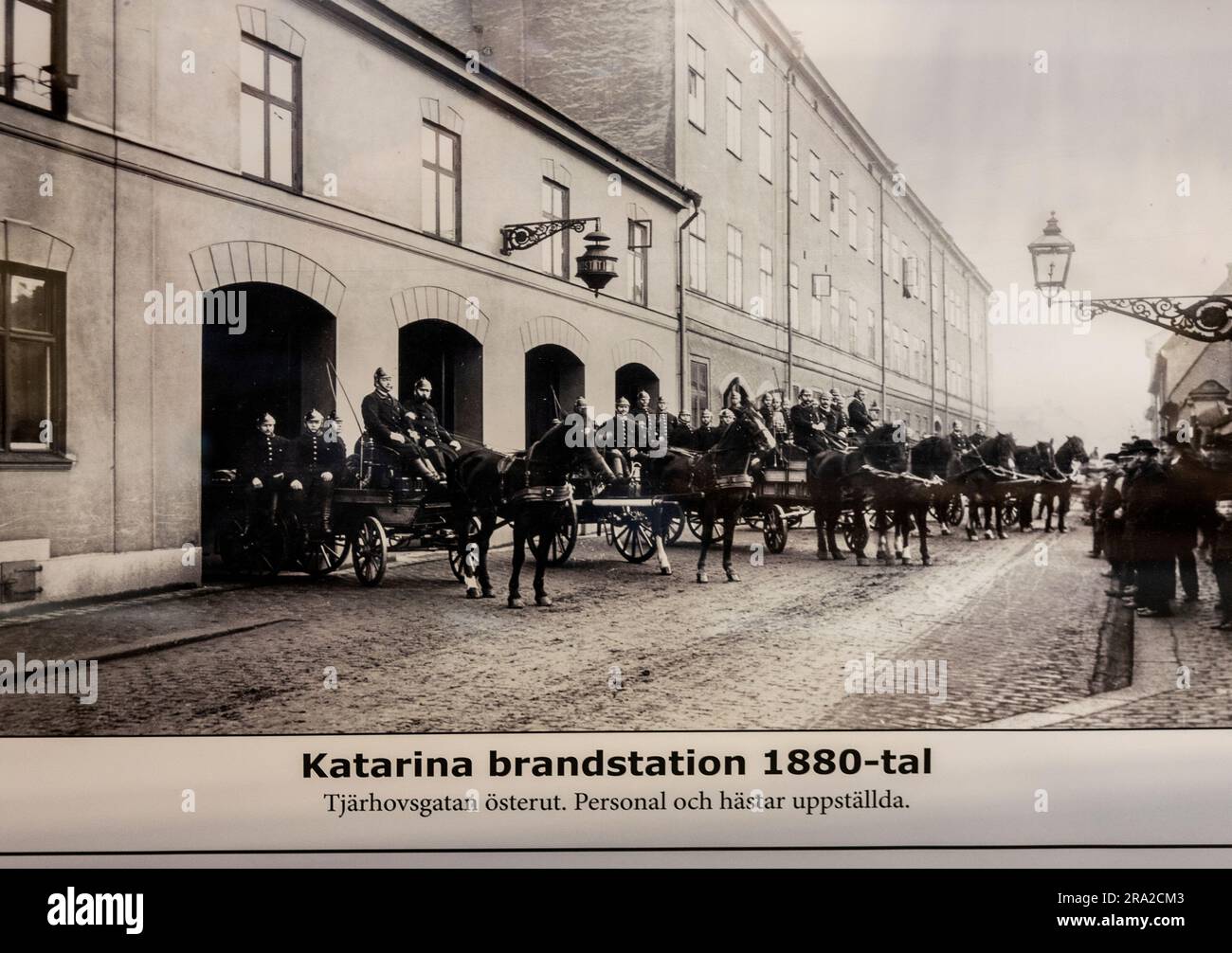 Stockholm, Sweden. 30th June, 2023. Katarina Fire Station in Stockholm ...