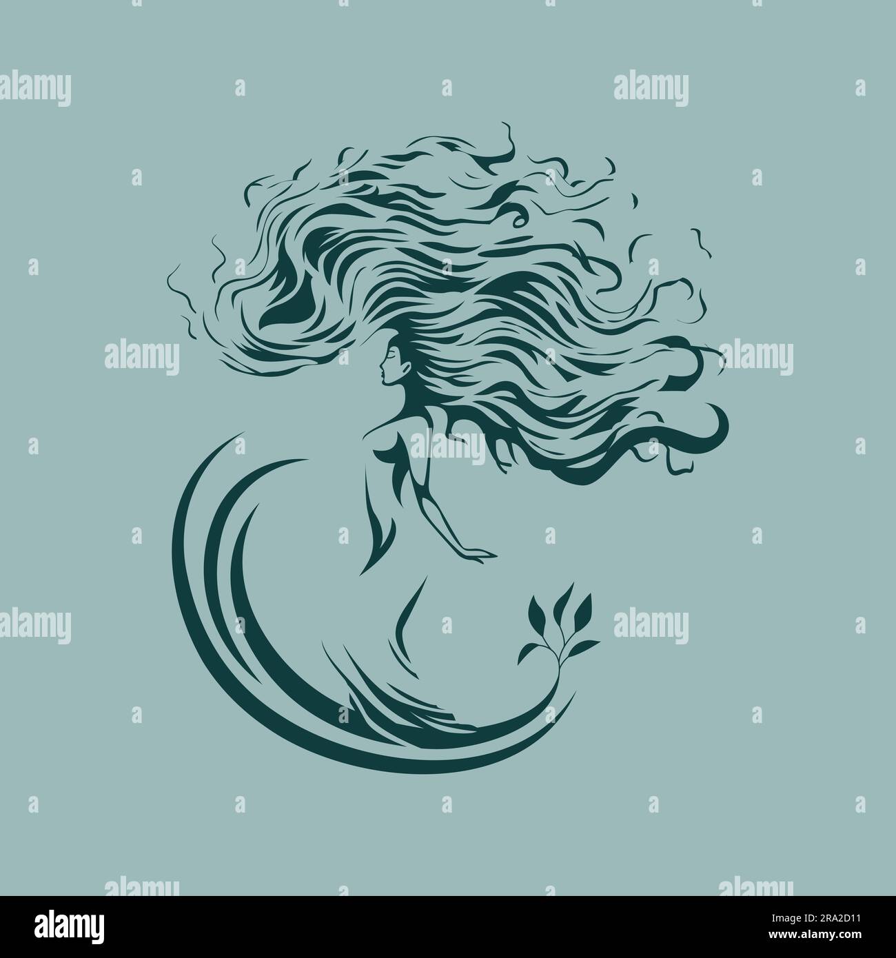 Sunrise oak tree Stock Vector Images - Alamy