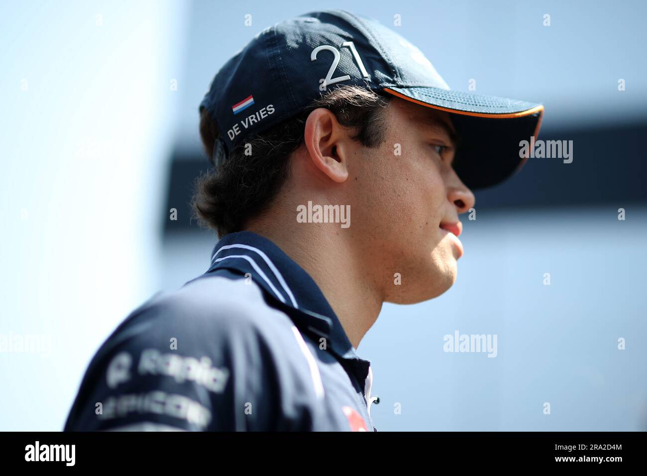 Nyck de vries f1 paddock hi-res stock photography and images - Alamy