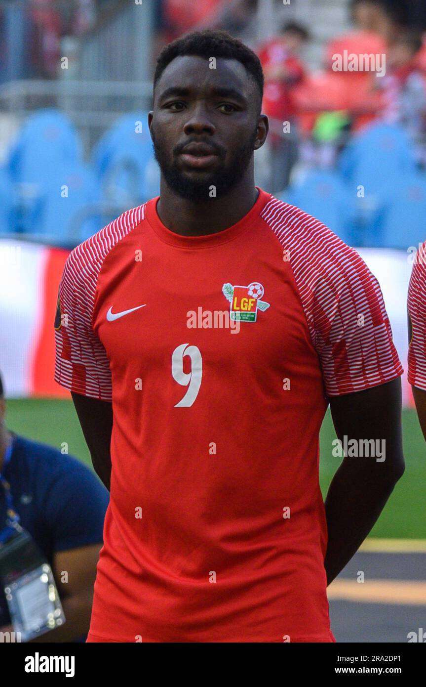 Toronto, ON, Canada - June 27, 2023: Thierry Ambrose #9 during the 2023 ...