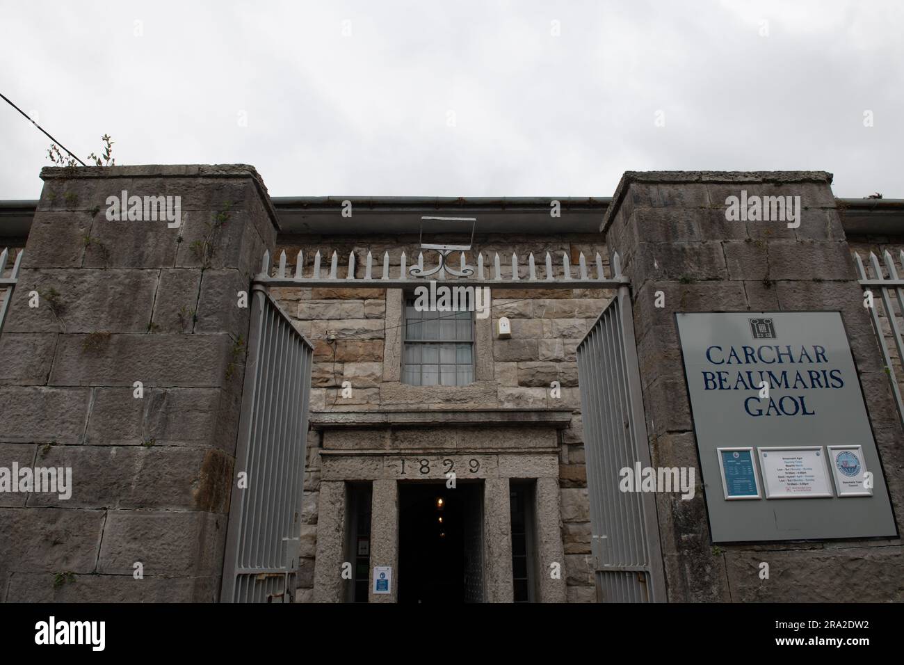Beaumaris Jail, Anglesey, North Wales, UK Stock Photo - Alamy