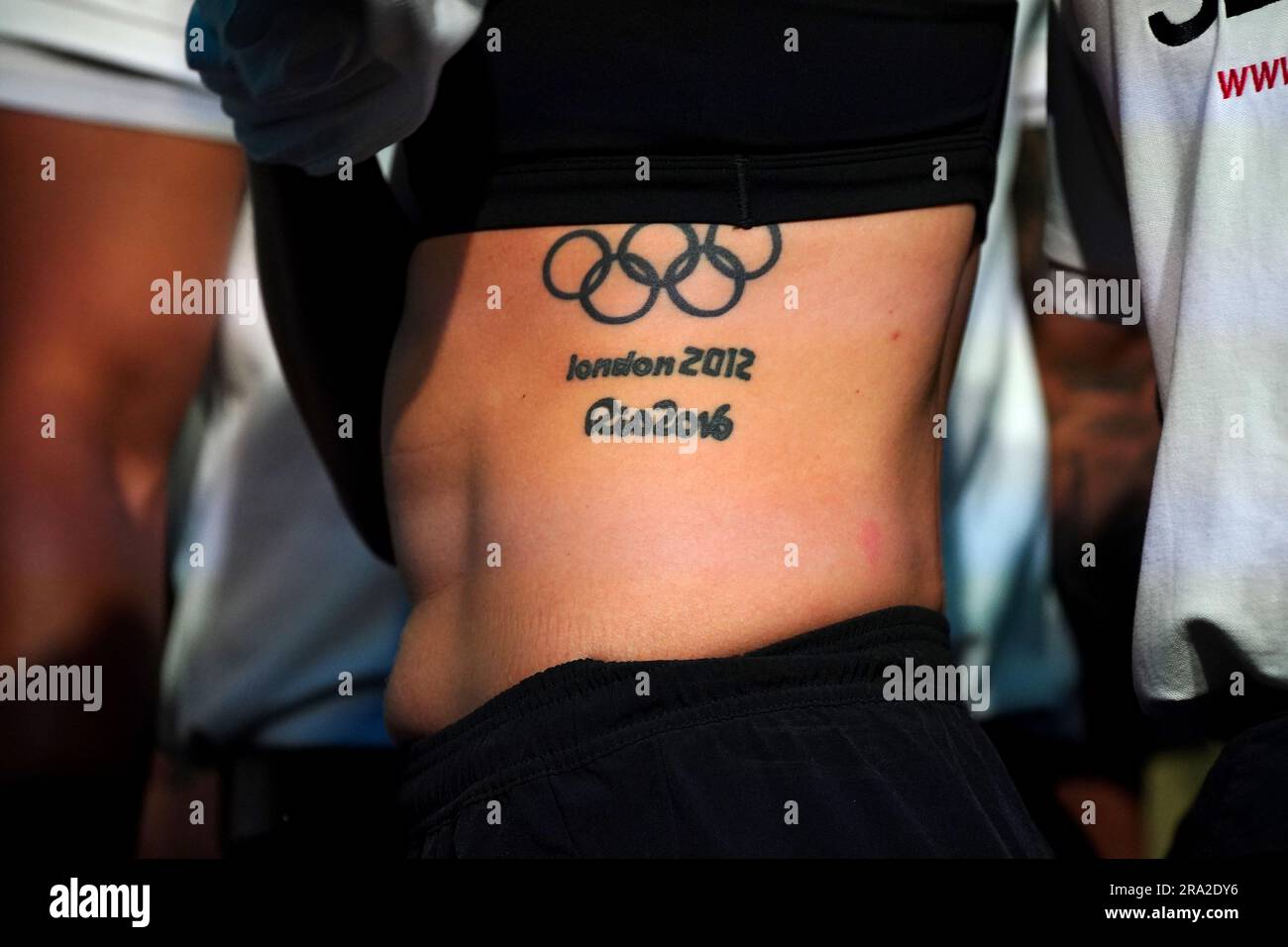 Olympics tattoo hi-res stock photography and images - Alamy