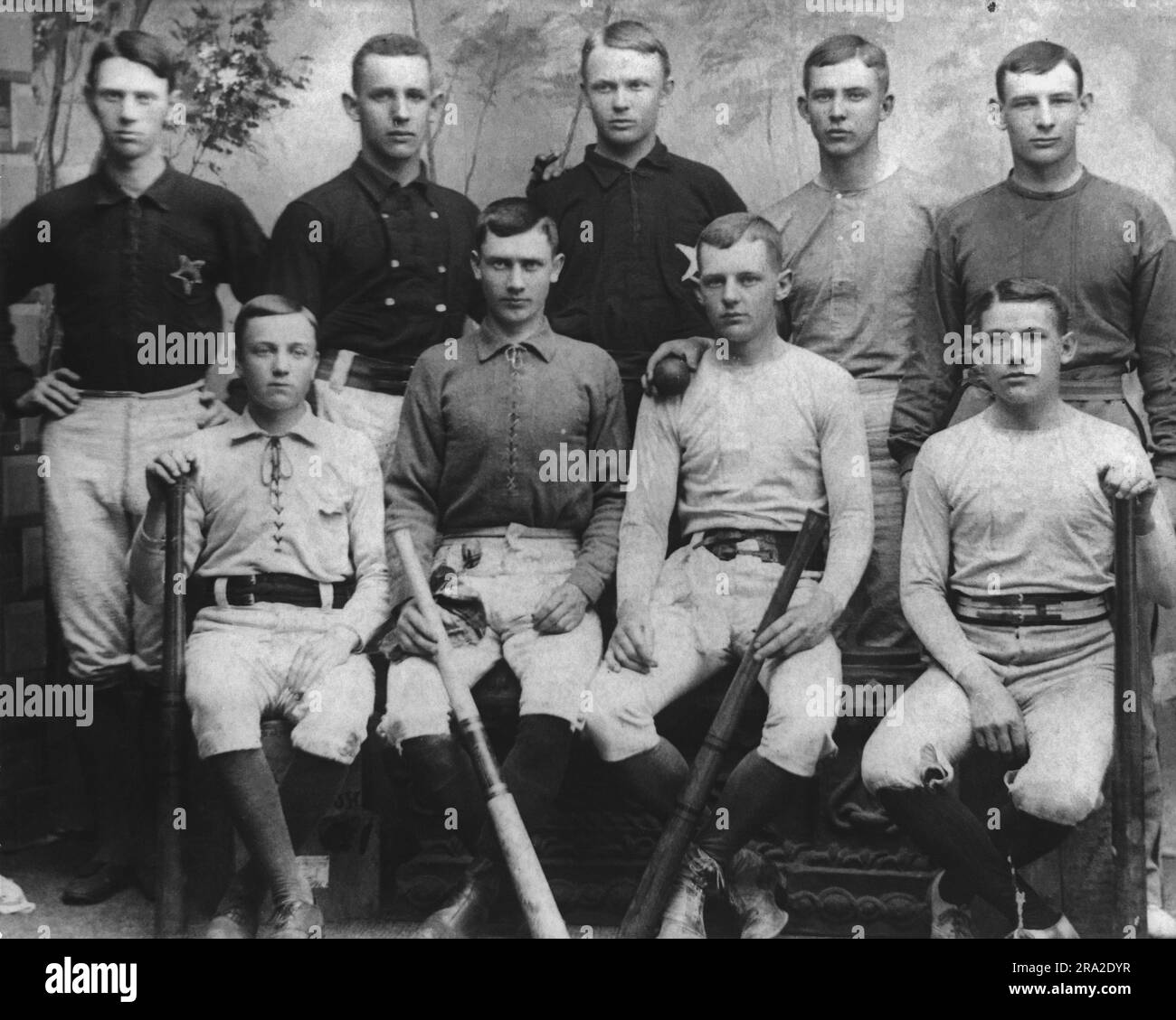 Team baseball men in Black and White Stock Photos & Images - Alamy