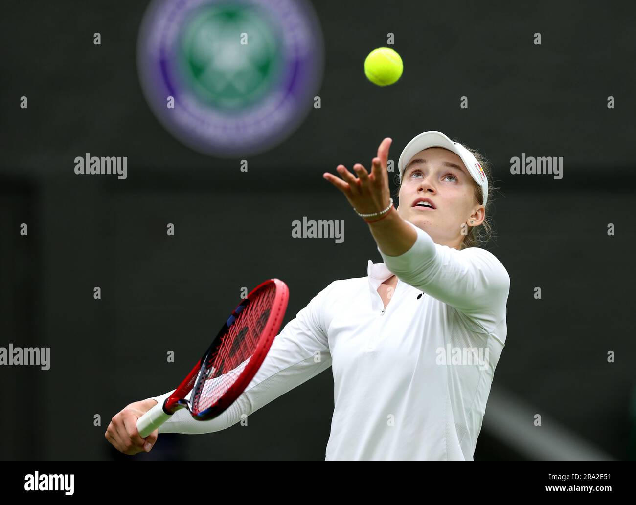 Rybakina wimbledon 2023 hi-res stock photography and images - Alamy