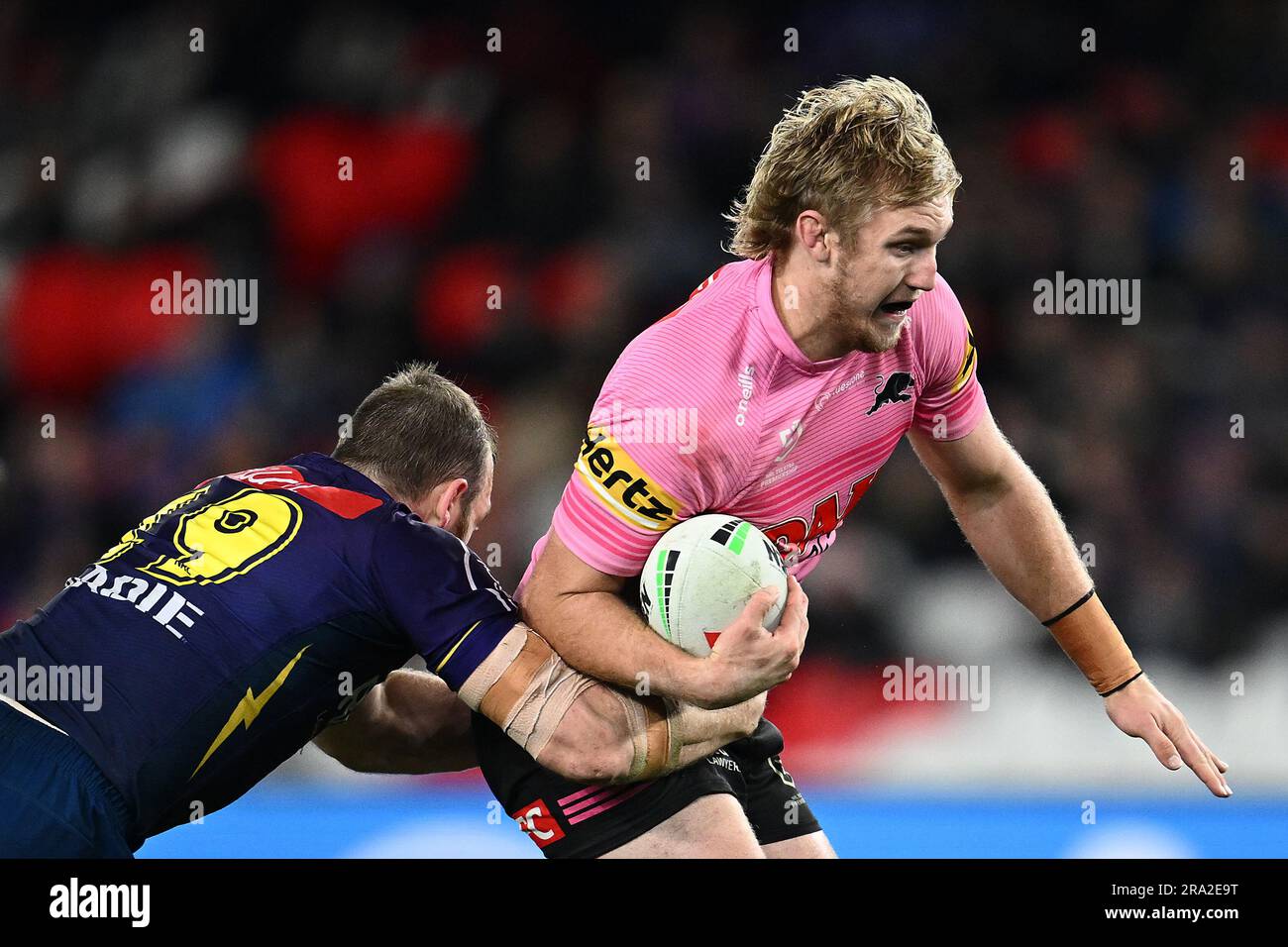 Melbourne, Australia. 30th June, 2023. Lindsay Smith of the Panthers ...