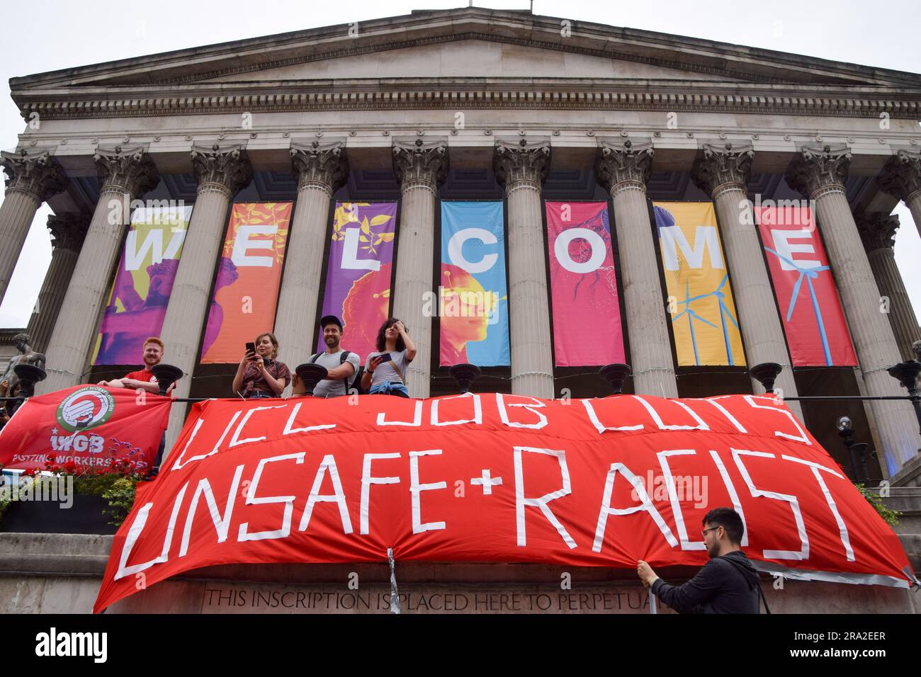Outsourced workers hospital workers hi-res stock photography and images ...