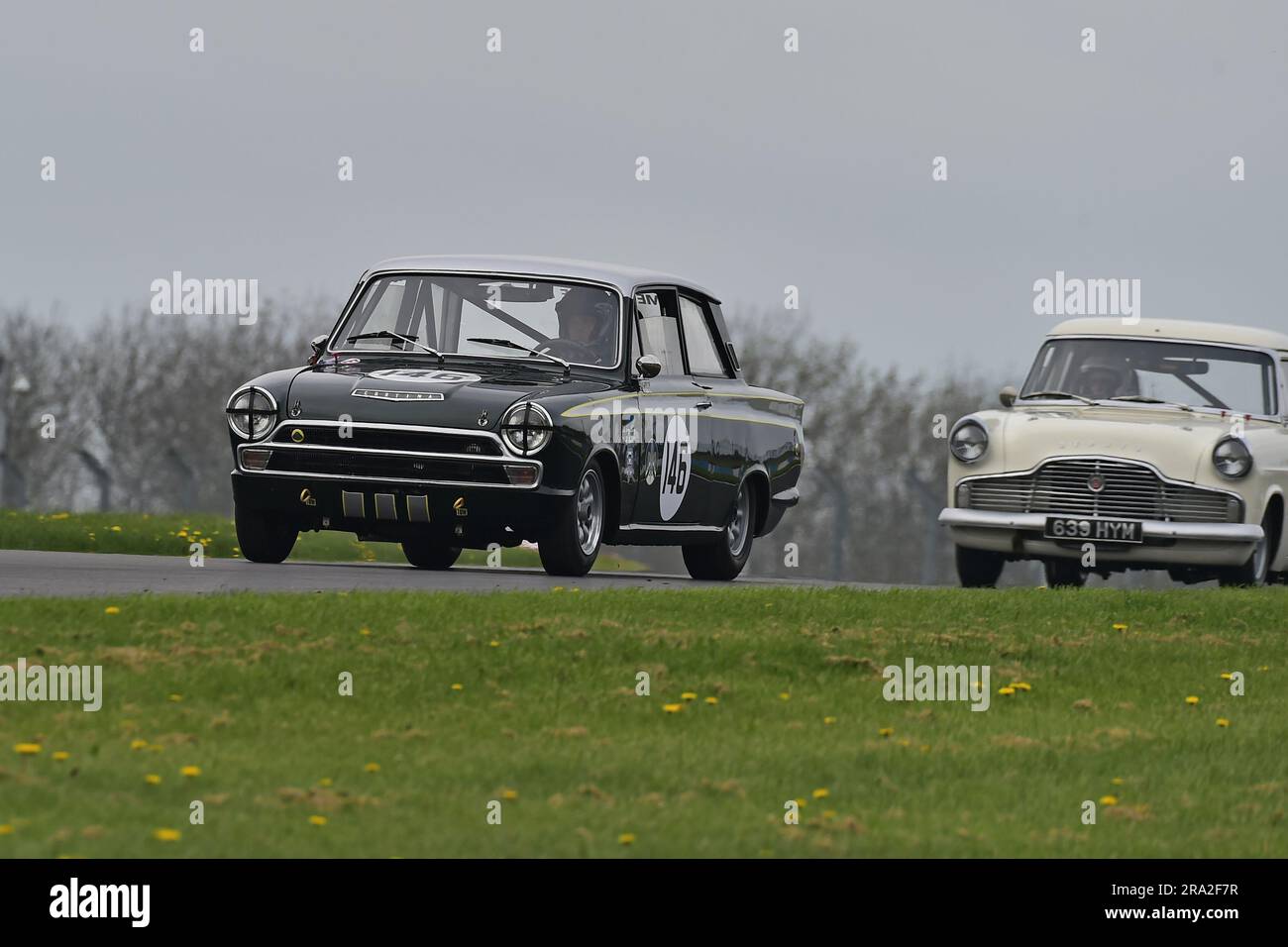 Jerry Bailey, Ford Lotus Cortina Mk1, HRDC Jack Sears Trophy for 1958 ...