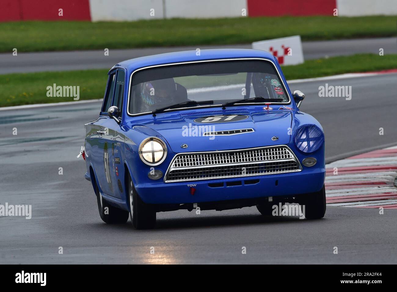 Ambrogio Perfetti, Lotus Ford Cortina Mk1, HRDC Jack Sears Trophy for ...