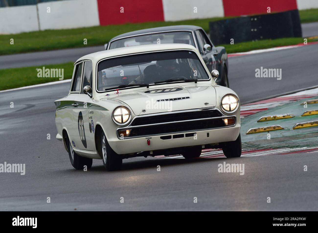 Niall McFadden, Lotus Ford Cortina Mk1, HRDC Jack Sears Trophy for 1958 ...