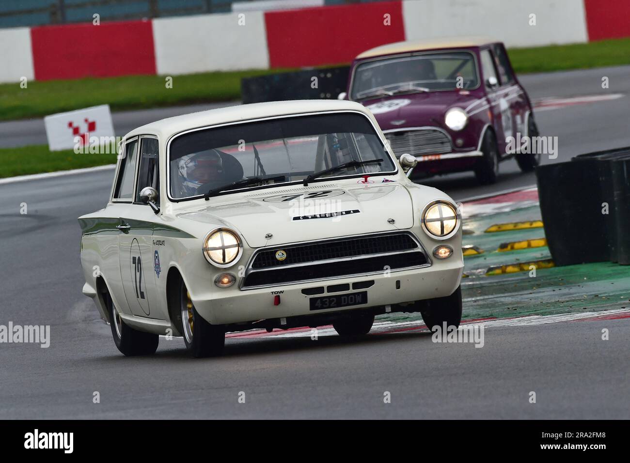 Roy Alderslade, Lotus Ford Cortina Mk1, HRDC Jack Sears Trophy for 1958 ...