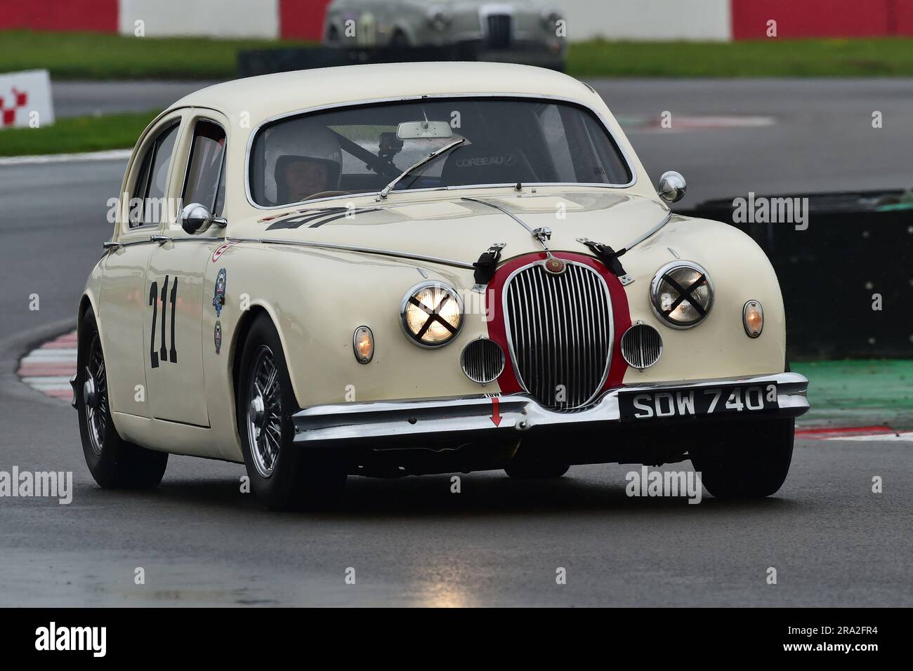 Simon Lewis, Guy Connew, Jaguar Mk1, HRDC Jack Sears Trophy for 1958 ...