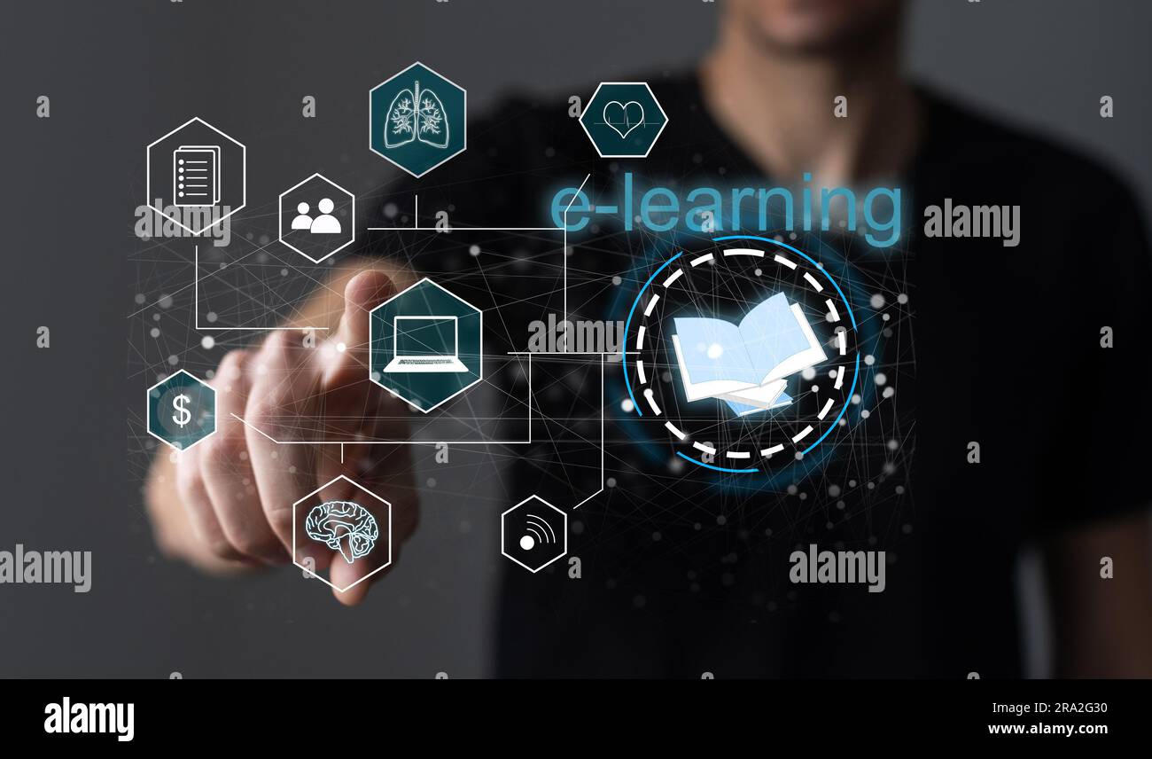 E-learning Online Education Training Webinar Seminar Personal ...