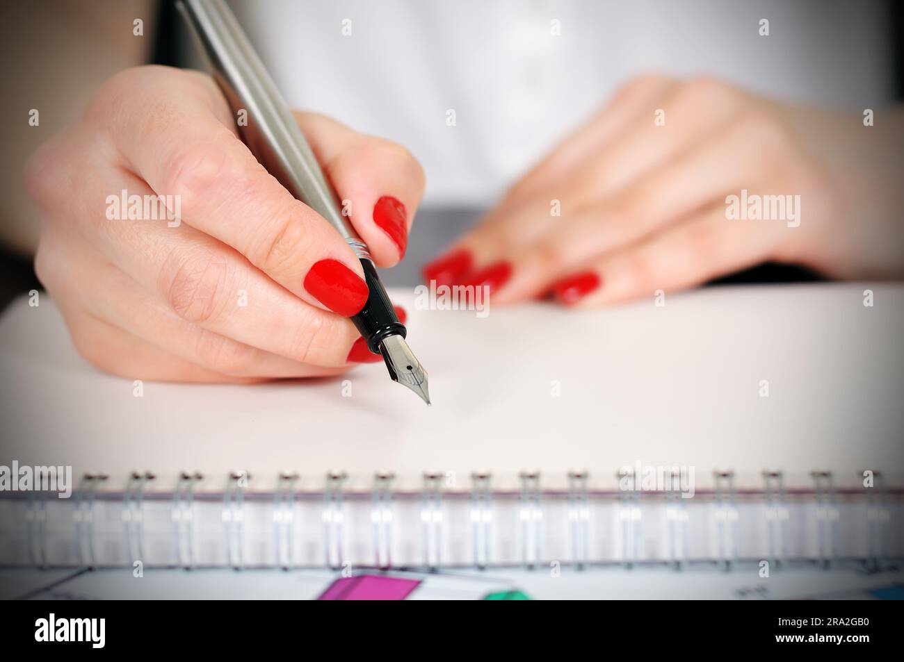 School fountain pen hi-res stock photography and images - Alamy