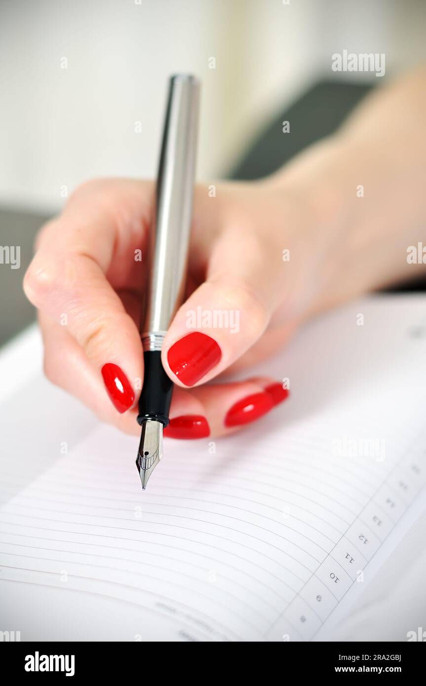 Signing pad hi-res stock photography and images - Alamy