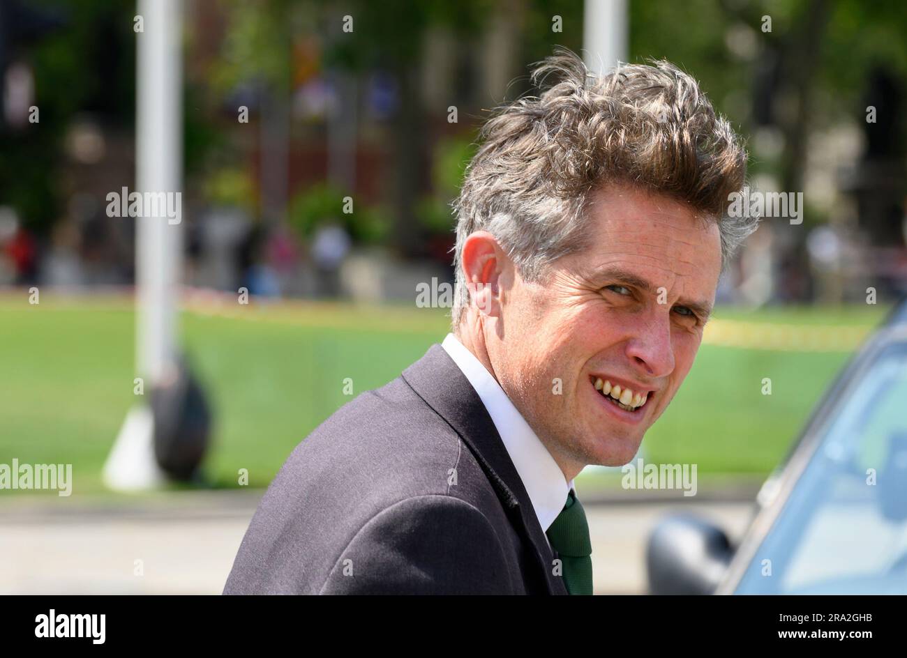 Gavin Williamson MP (Con: South Staffordshire) arriving at Parliament ...