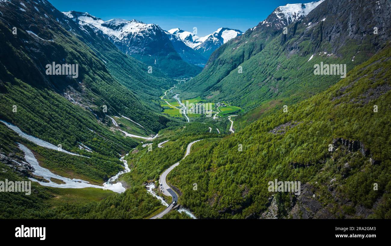 Gamle Strynefjellsvegen and Videdalen Valley Scenic Norwegian Road ...
