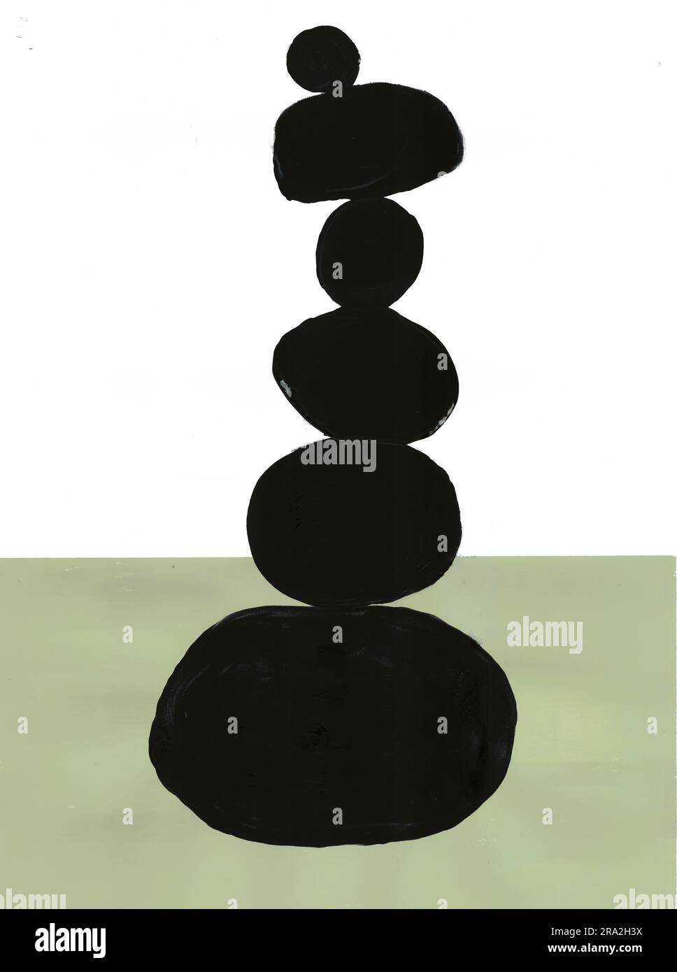 tipping point, abstract artwork Stock Photo - Alamy