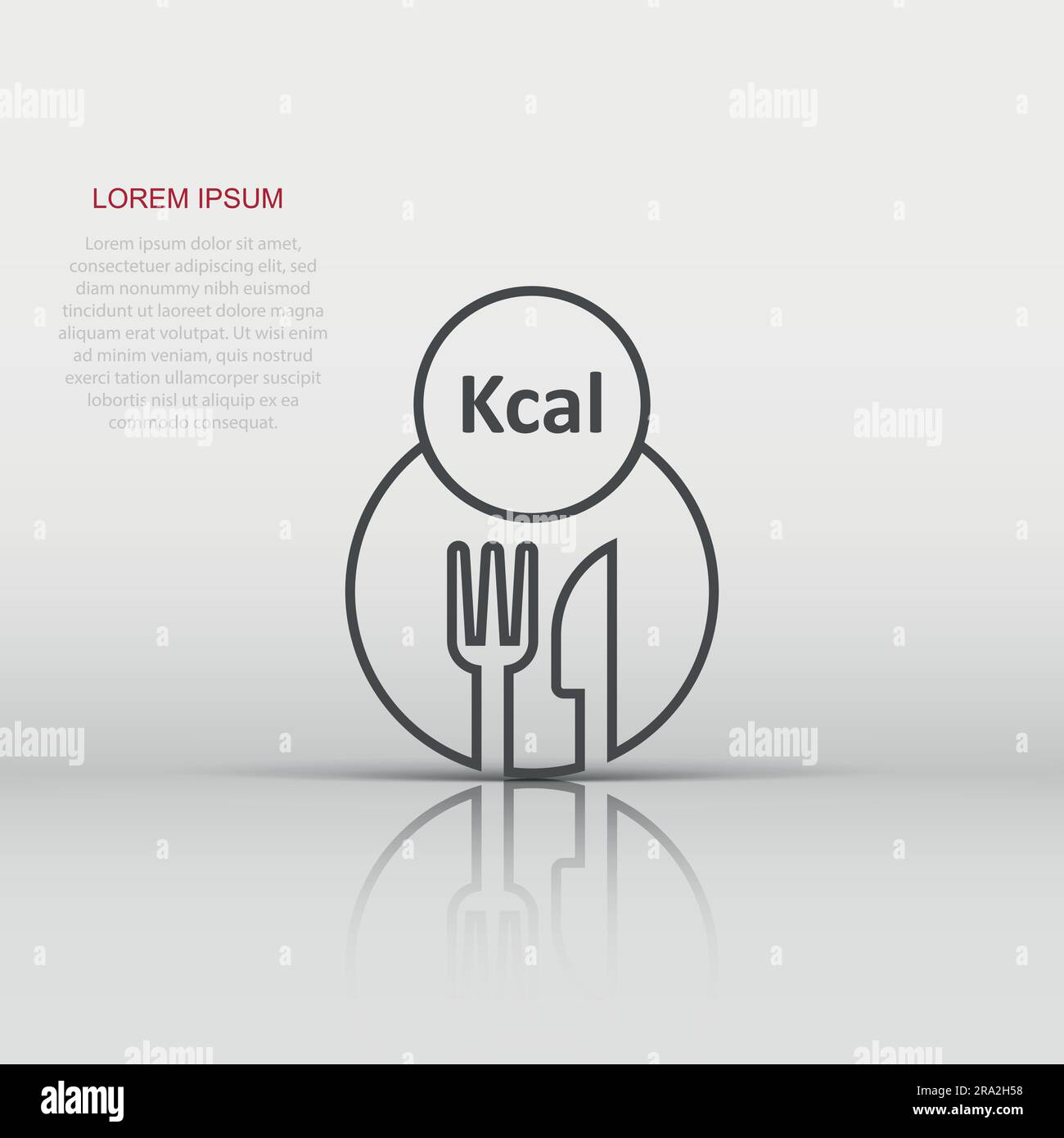 Kcal vector vectors Stock Vector Images - Alamy