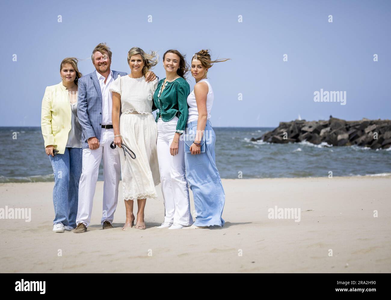 THE HAGUE - King Willem-Alexander and Queen Maxima together with the ...