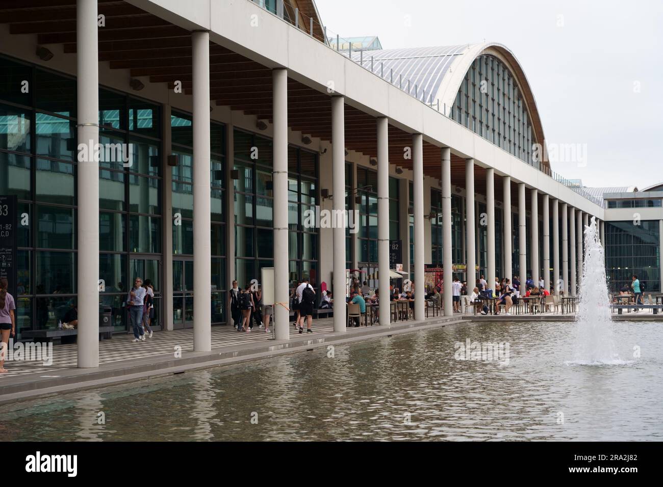 national rhythmic gymnastics competition at the Rimini fair Stock Photo ...