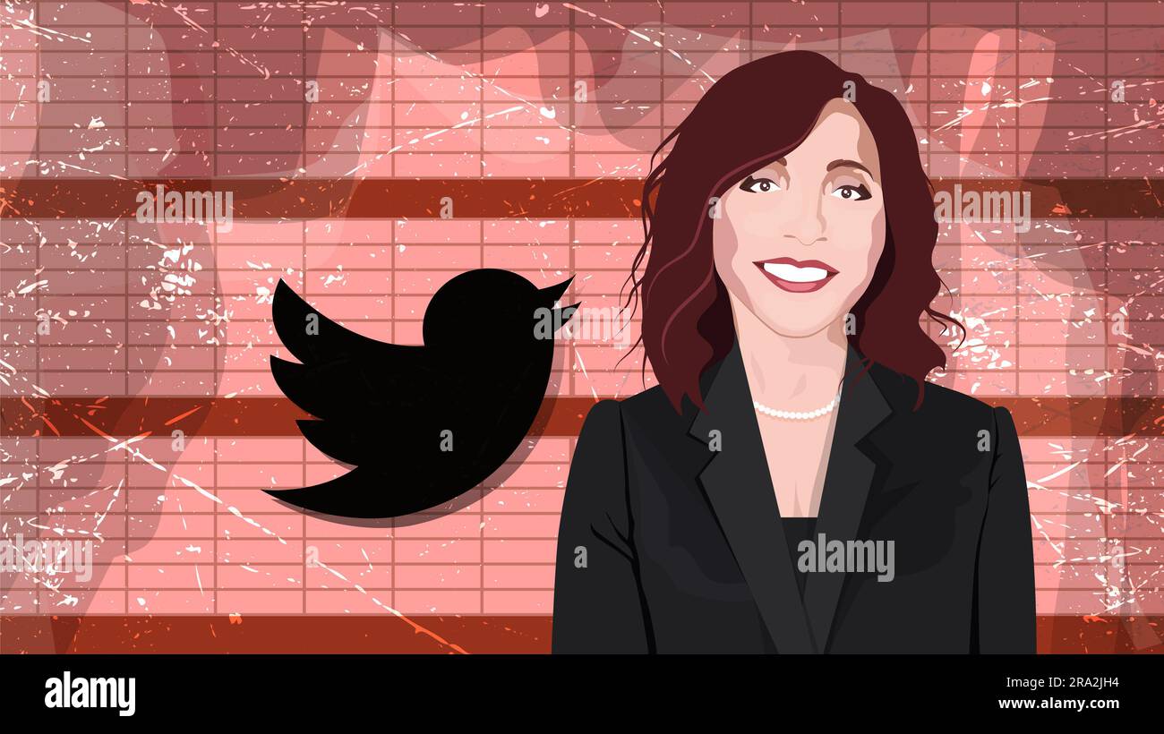 May 12, 2023, Elon Musk named LindaYaccarino CEO of Twitter Stock Photo ...