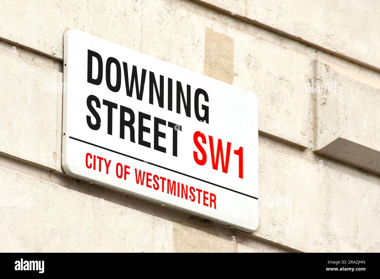 London, England, UK - 28 June 2023: Sign on the wall of a building at ...