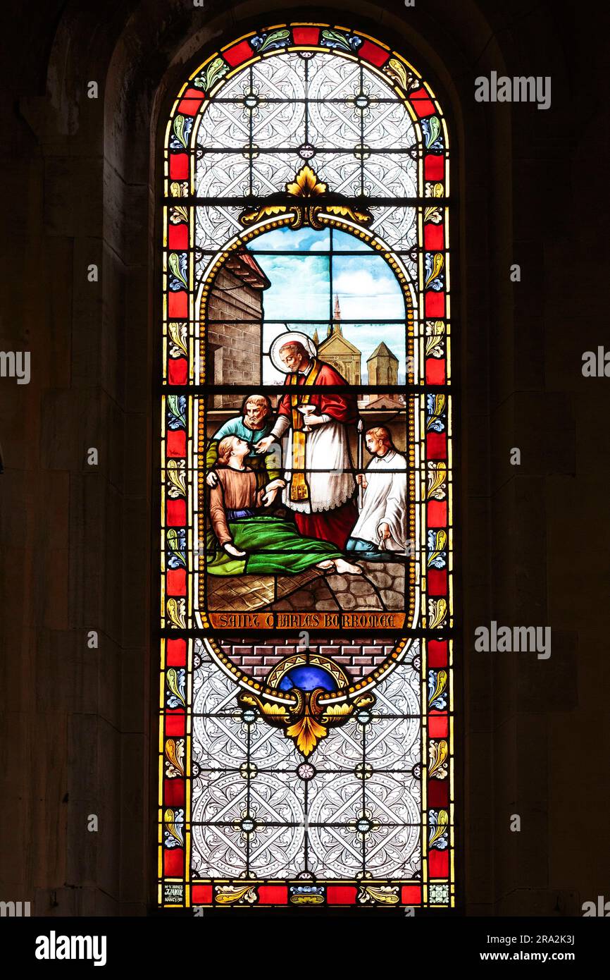 France, Meurthe et Moselle, Nancy, chapel of Saint Julien hospital ...