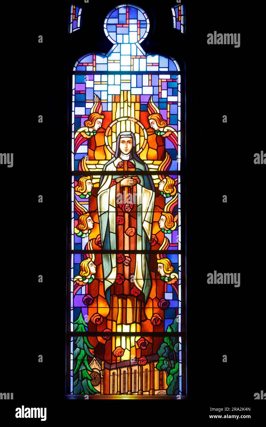 France, Meurthe et Moselle, Nancy, chapel of the Virgin Mary and Saint ...