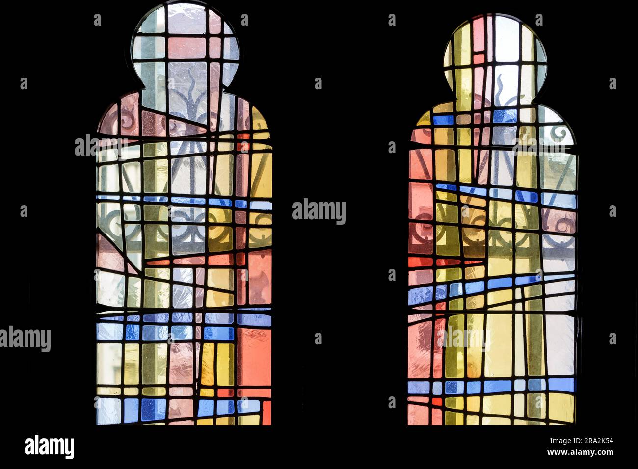 France, Meurthe et Moselle, Nancy, chapel of the Virgin Mary and Saint ...