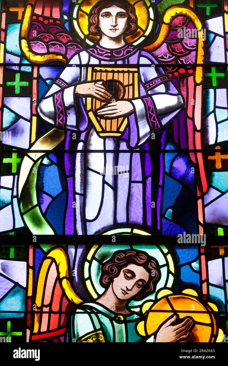 France, Meurthe et Moselle, Nancy, chapel of the Virgin Mary and Saint ...