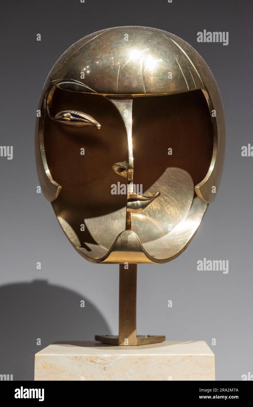 France, Tarn, Castres, Goya Museum, sculpture by Pablo Gargallo from ...