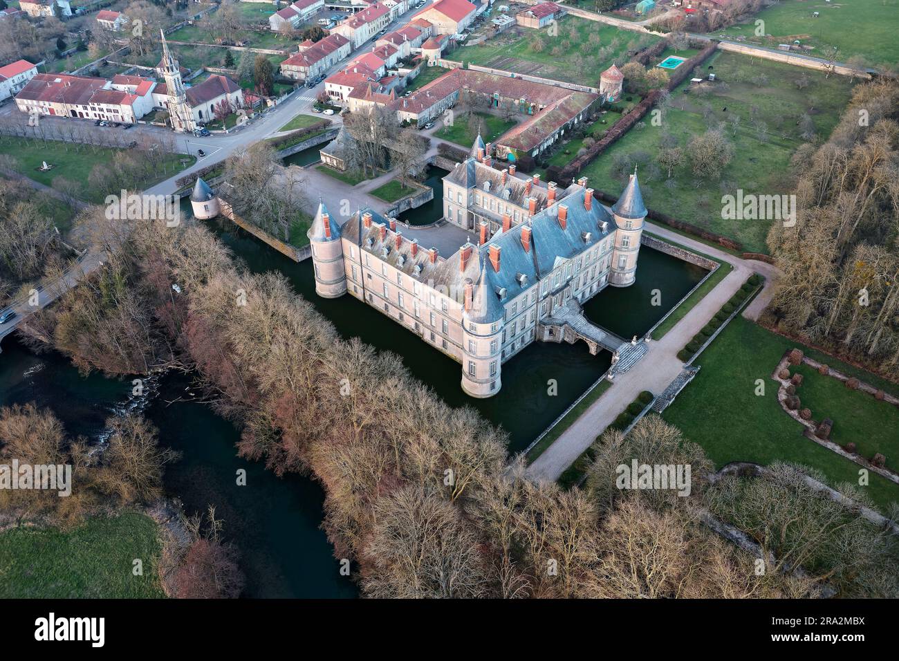 France, Meurthe et Moselle, Saintois country, Haroué, the Beauvau-Craon ...