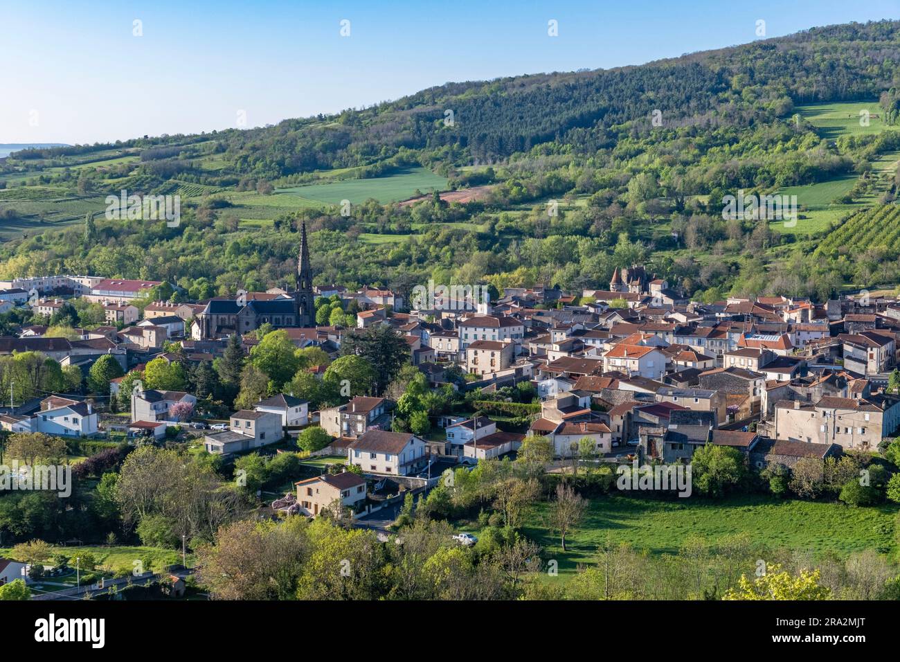 France, Puy de Dome, Saint Amant Tallende Stock Photo - Alamy