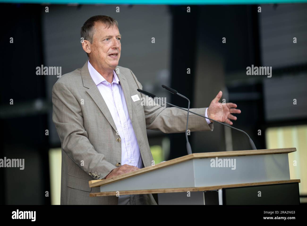 Bremerhaven, Germany. 30th June, 2023. Andreas Reuter, director of the ...
