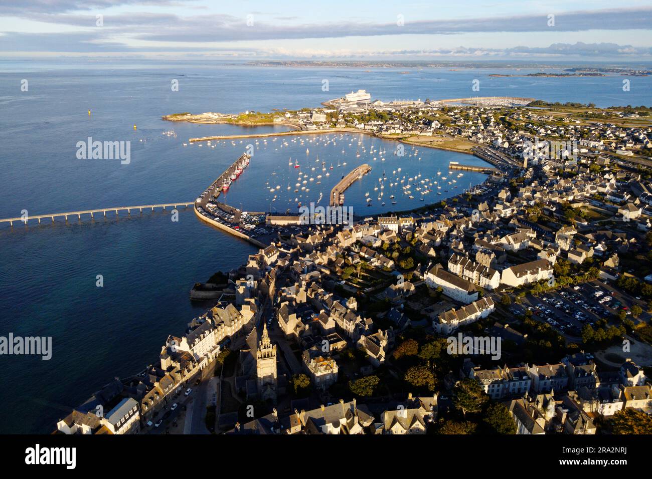 Roscoff aerial view hi-res stock photography and images - Alamy