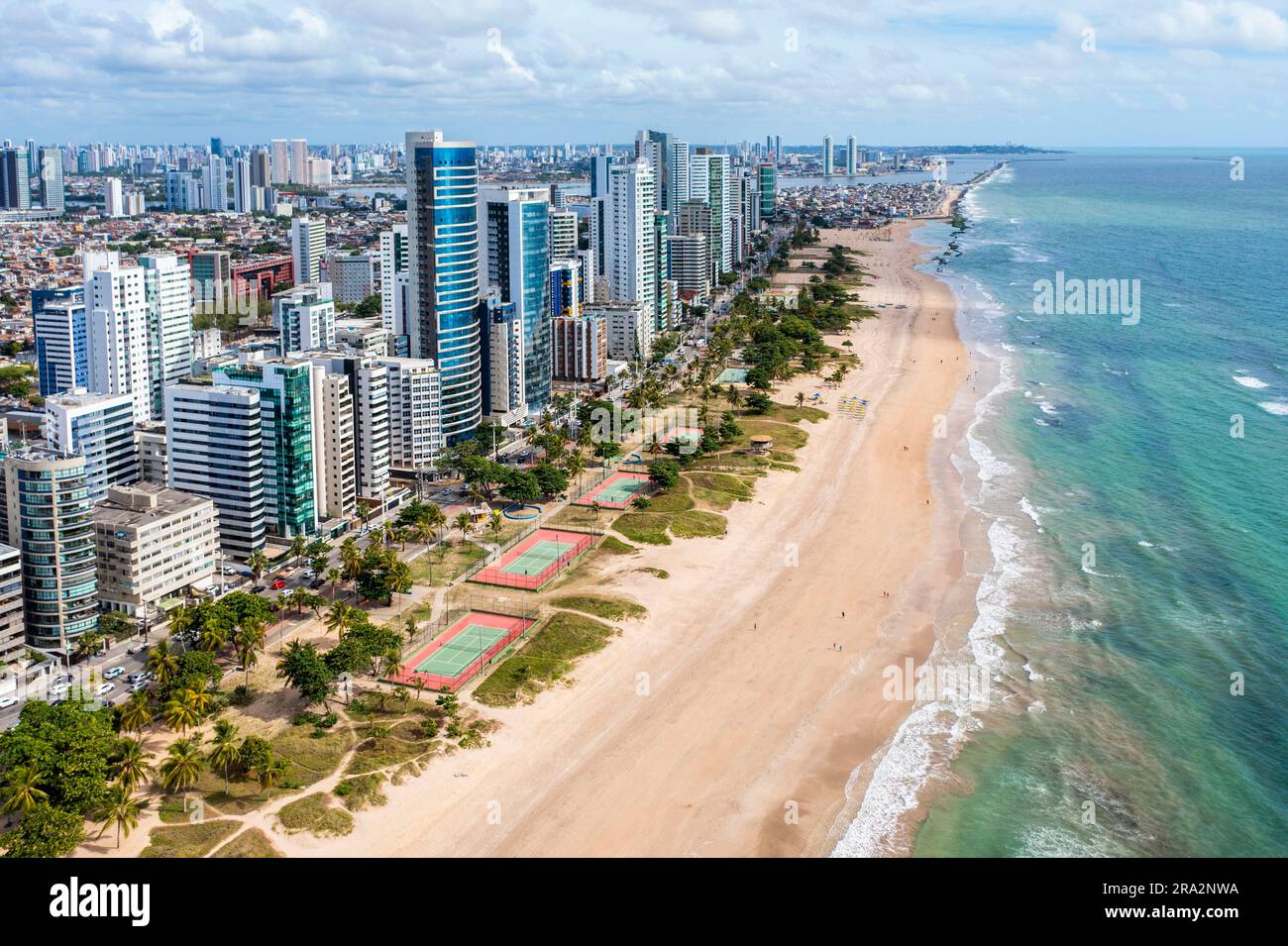 Brazil recife beach building hi-res stock photography and images - Alamy