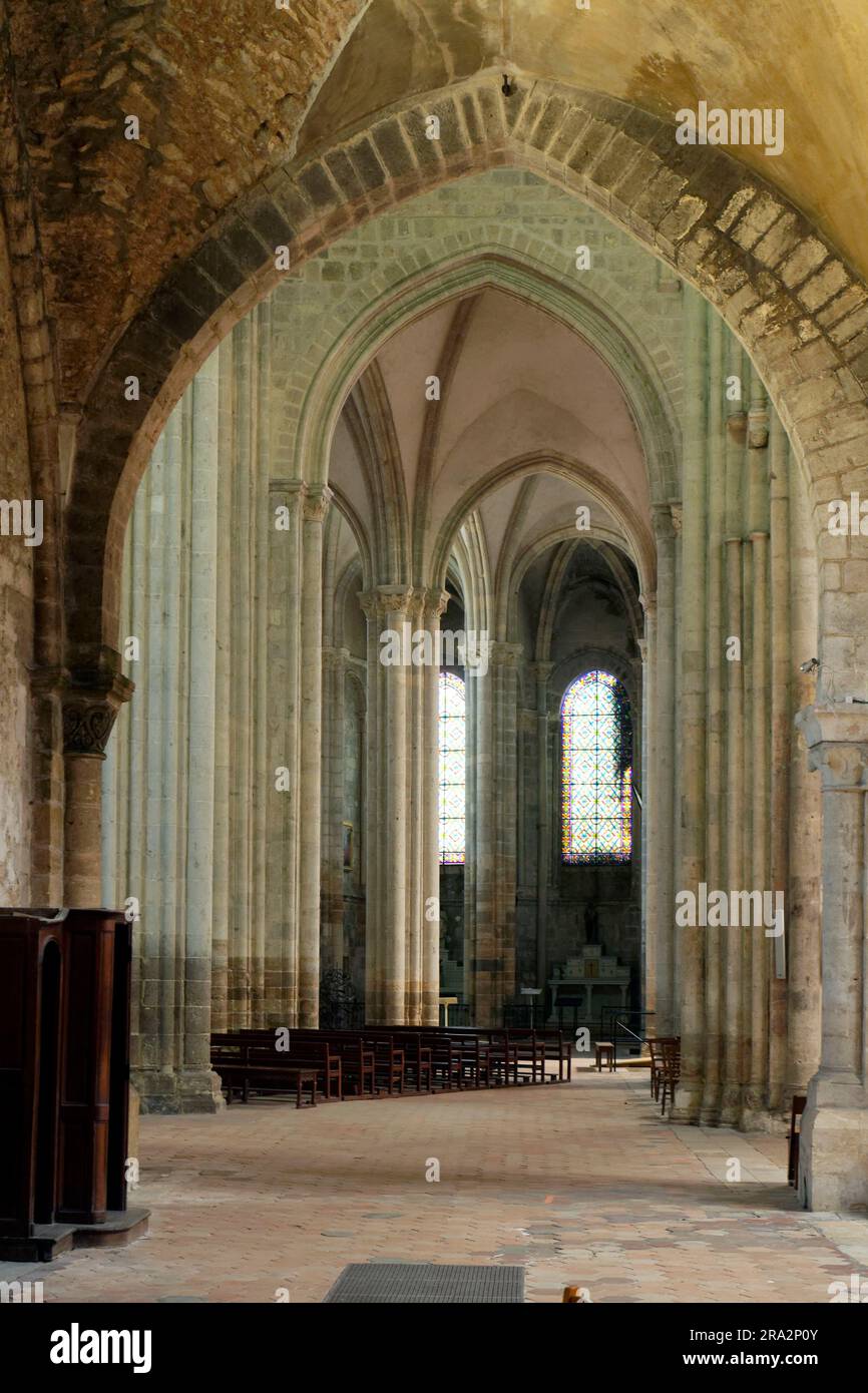 France, Essonne, Etampes, Notre Dame du Fort Collegiate Church ...