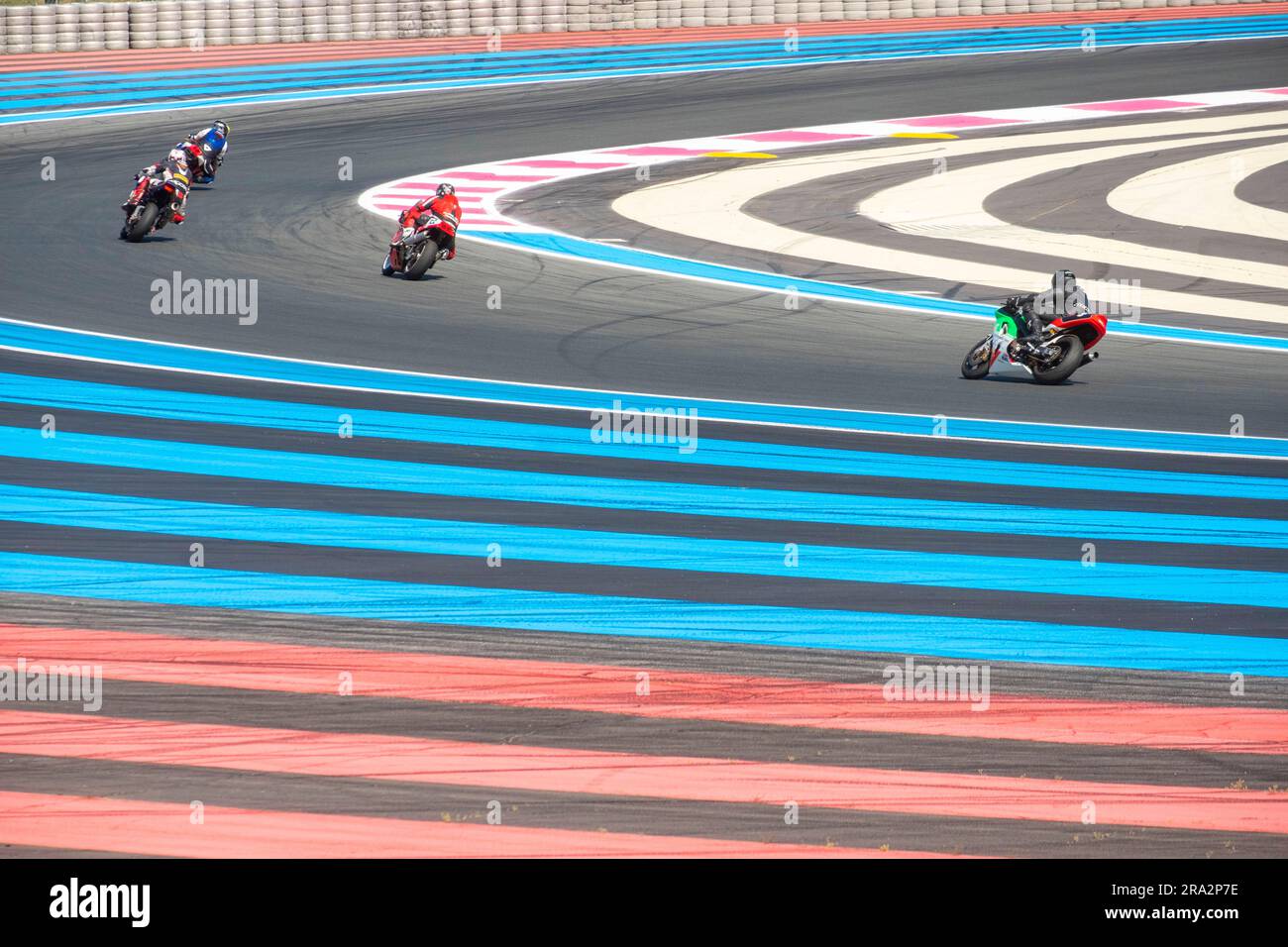 France, Var, Le Castellet, Paul Ricard racing circuit, old motorcycle ...