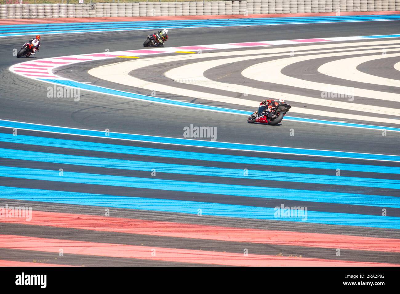 France, Var, Le Castellet, Paul Ricard racing circuit, old motorcycle ...