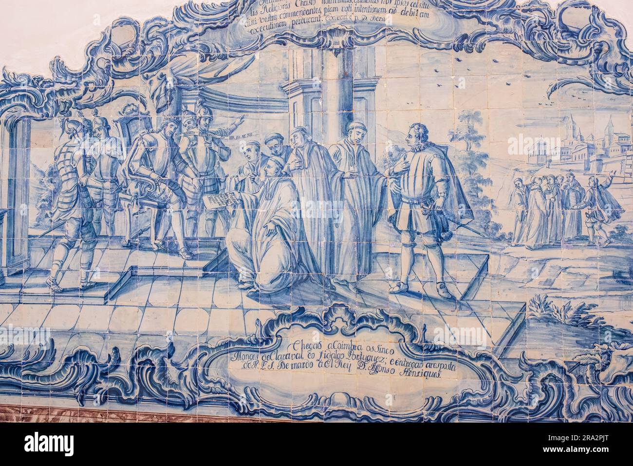 Portugal, Central region, Alcobaça, Santa Maria of Alcobaça monastery ...