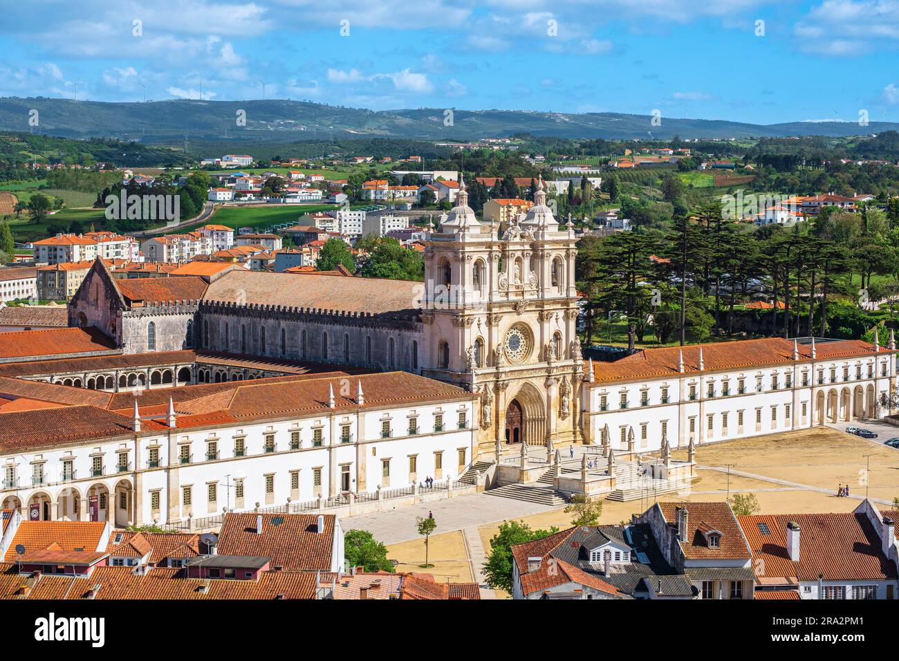 Portugal, Central region, Alcobaça, Santa Maria of Alcobaça monastery ...