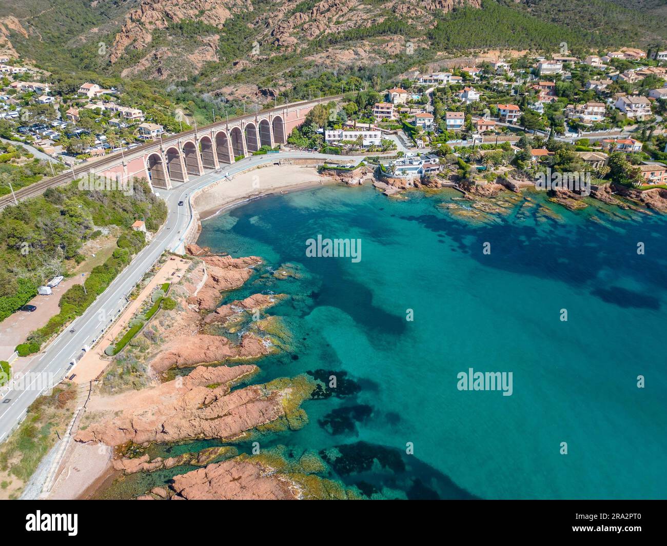 Anthéor viaduct hi-res stock photography and images - Alamy