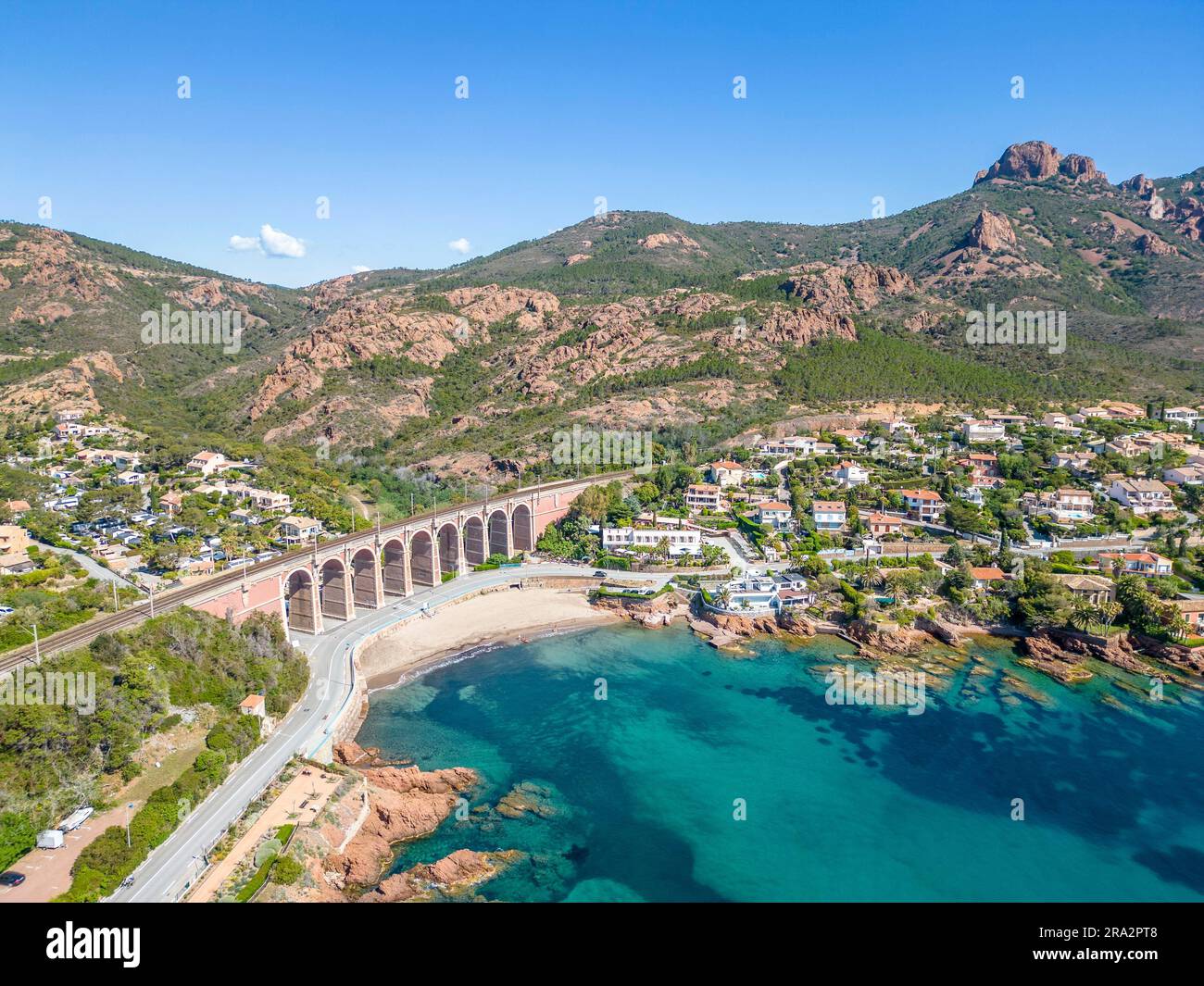 Anthéor viaduct hi-res stock photography and images - Alamy