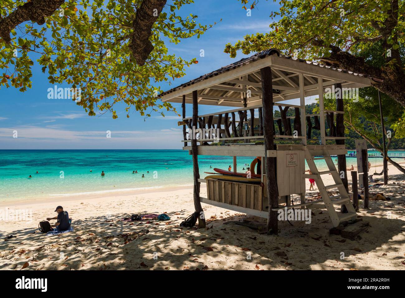 Thailand, Trang Province, Mu Koh Lanta national park, Koh Rok Yai ...