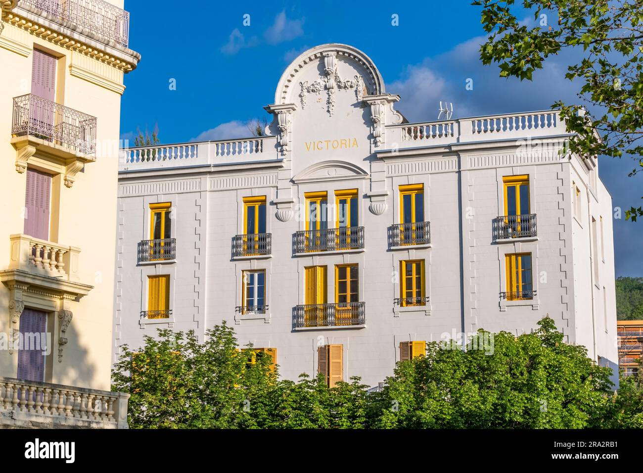 France, Puy de Dome, Royat, spa town Stock Photo - Alamy