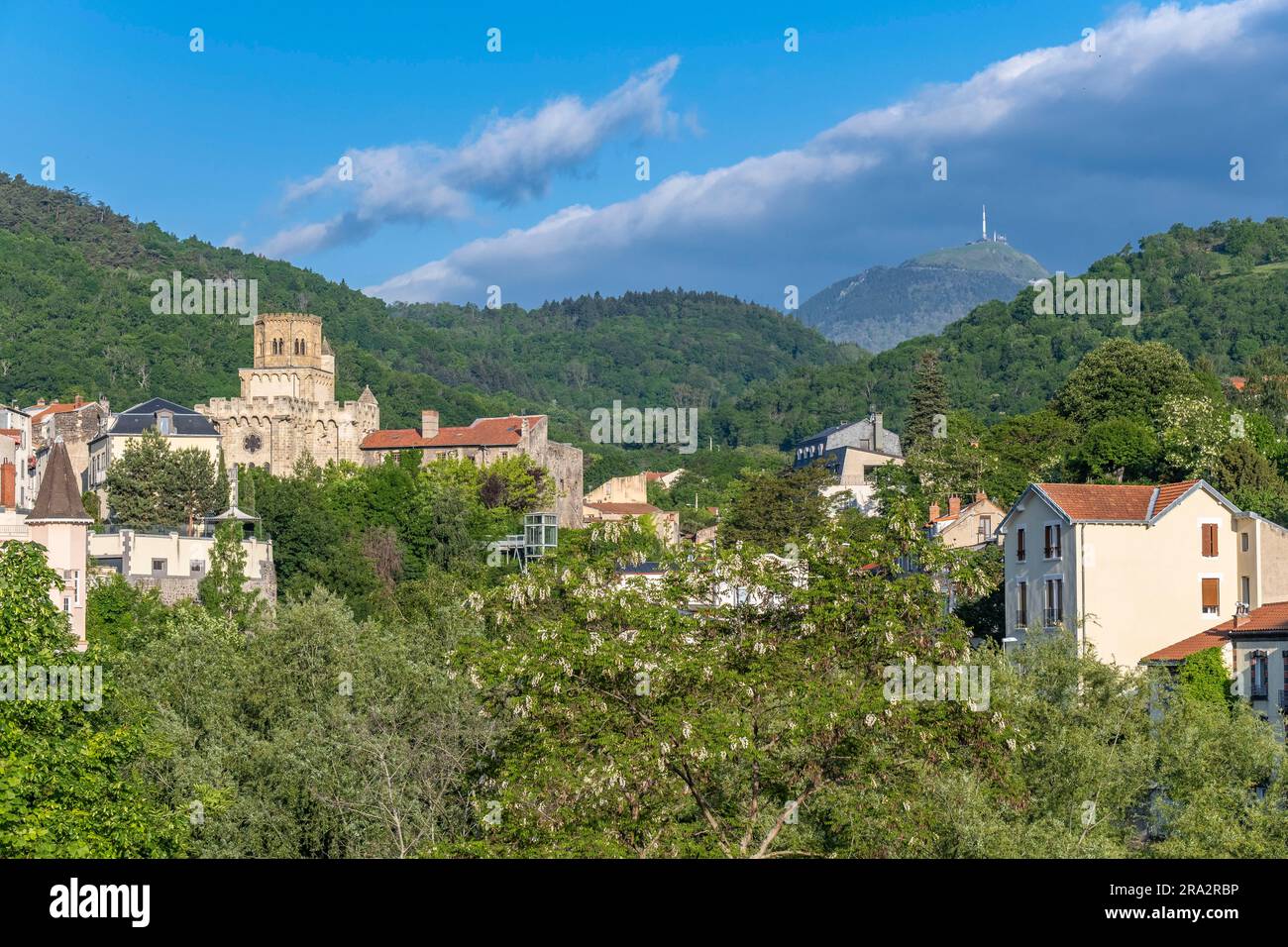 France, Puy de Dome, Royat, spa town Stock Photo - Alamy