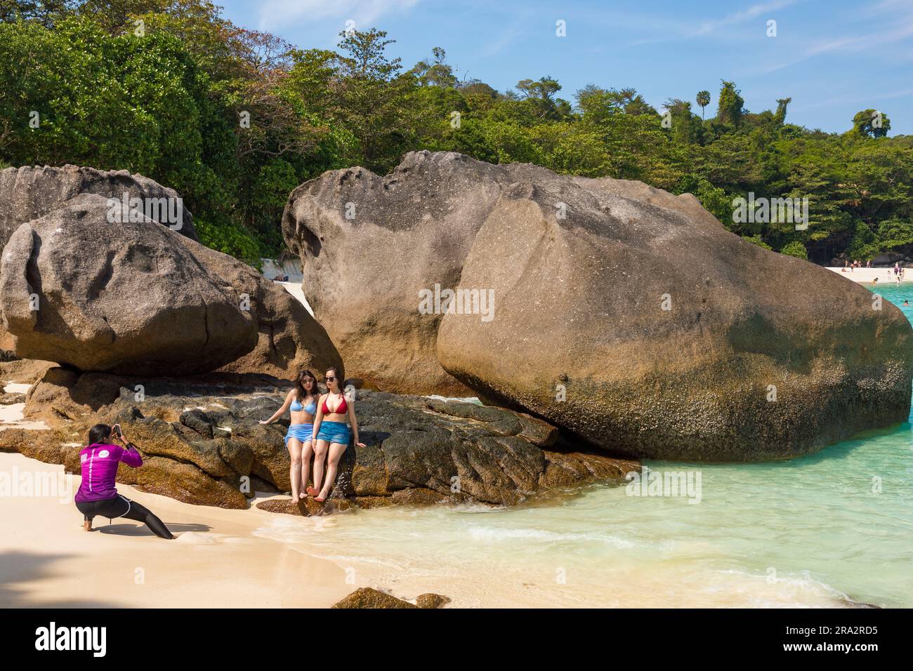 Thailand, Phang Nga Province, Similan national marine park, Koh Miang ...