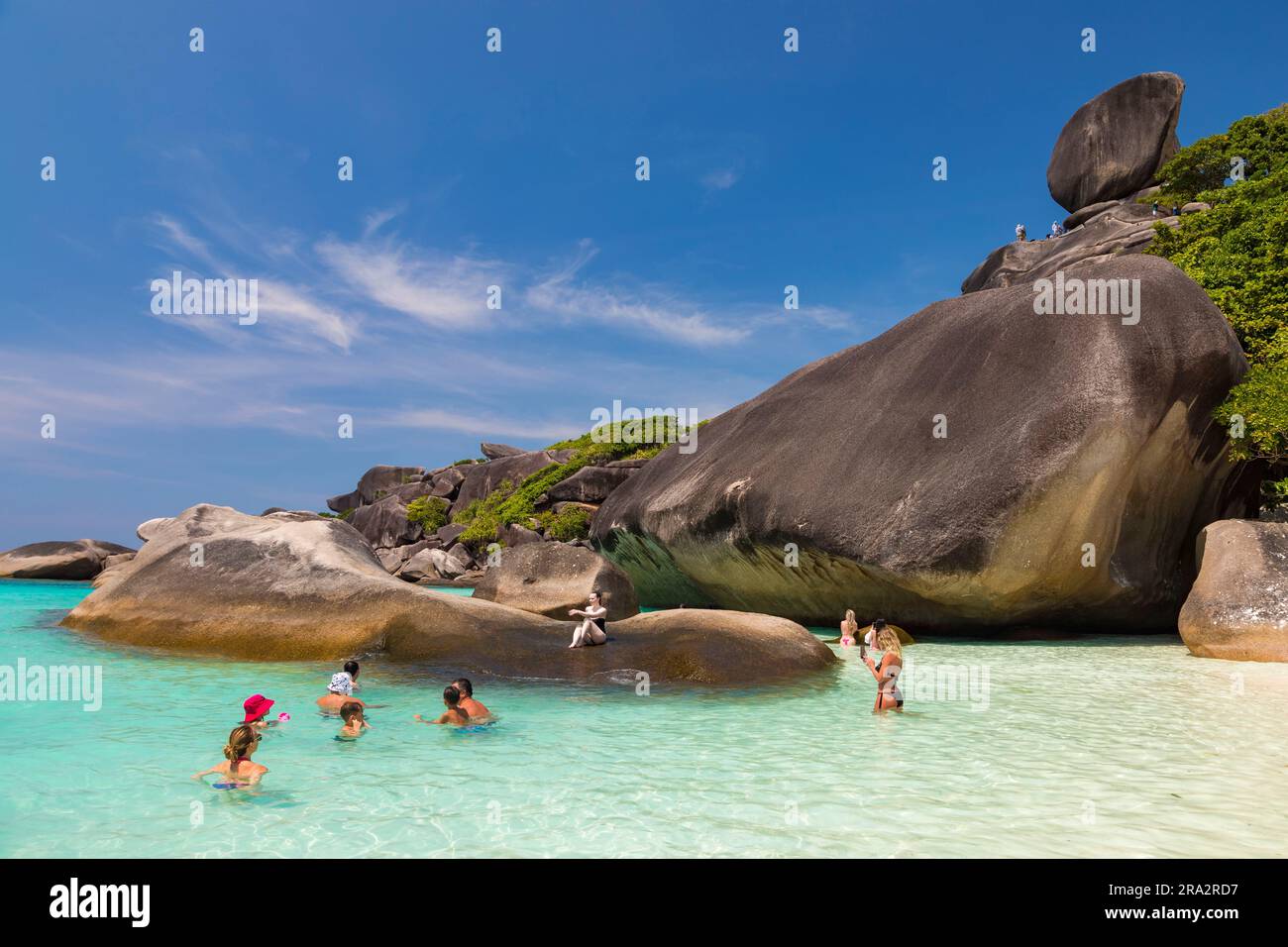 Thailand, Phang Nga Province, Similan national marine park, Koh Similan ...