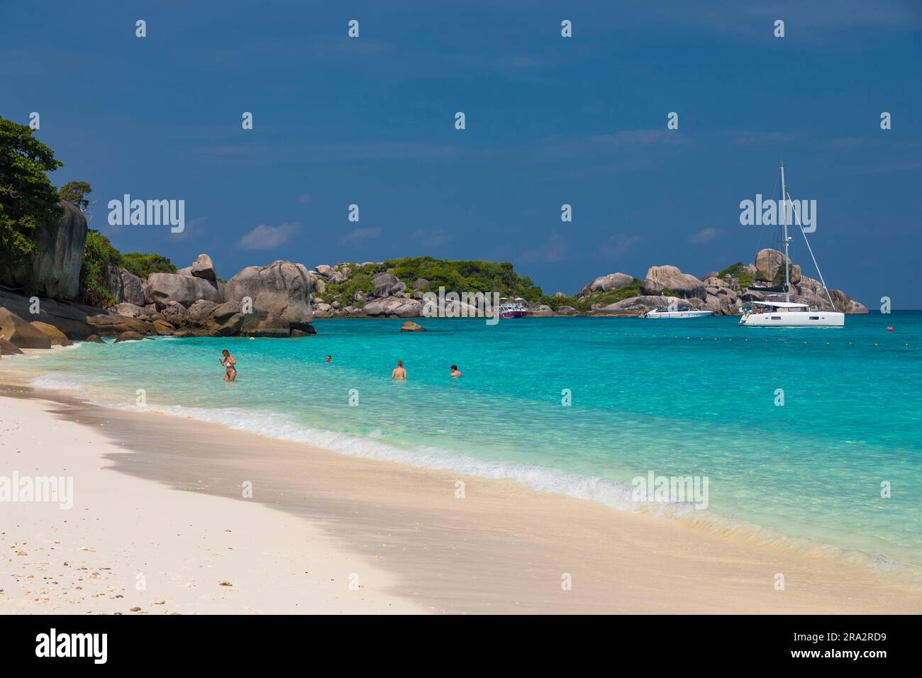 Thailand, Phang Nga Province, Similan national marine park, Koh Miang ...